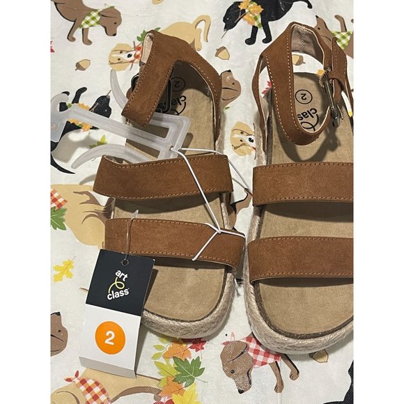 art class | Shoes | Agatha Buckle Footbed Sandals Art Class Cognac Size ...